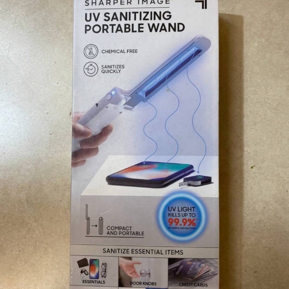 SHARPER | Other | Sharper Image Light Sanitizer Portable Foldable ...